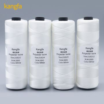 Quality 210d/3/6/9/12/15/18/21/32/48 Nylon Fishing Net Twine Thread for Fishing for sale