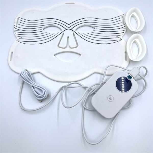 Quality Hydrating Silicone Butterfly LED Face Mask Input Frequency 5V/1A 2600mAH Duration 10/20min for sale