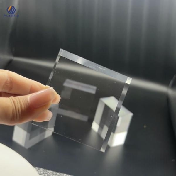 Quality 100% Virgin PMMA Acrylic Clear Board Custom Cutting for Transparent Displays for sale