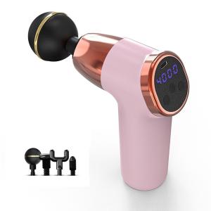 Quality 20 Speeds Handheld Massager Gun Muscle Therapy 2000mAh For Lady for sale