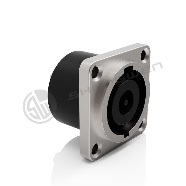 Quality Quick Lock Rugged Durable 8 Pore 8 Pin Male Socket Chassis Speaker Connector for sale
