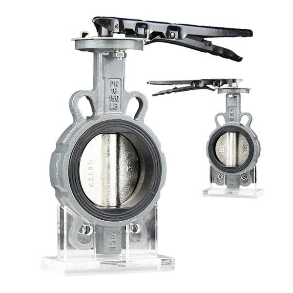 Quality s of D71X-16C Soft Seal Butterfly Valve with WCB Body Material and Wafer Connection for sale
