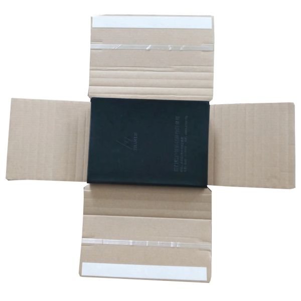 Quality Books Packaging Mailer with E Flute Board Recyclable Cross Kraft Corrugated Cardboard for sale