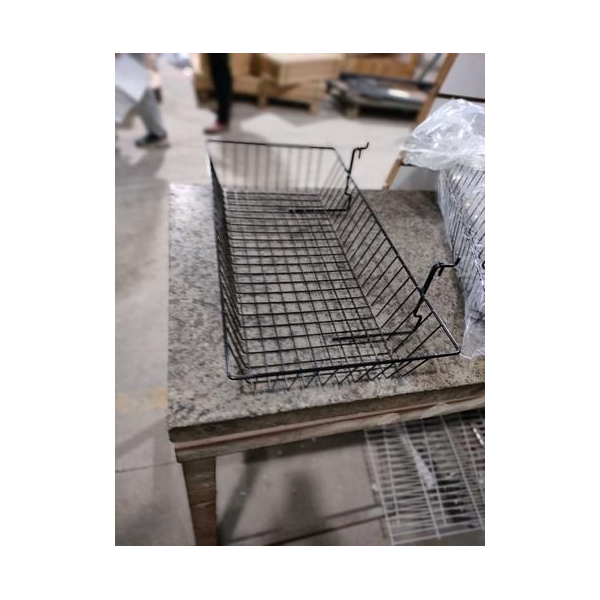 Quality 24X12X4 SHALLOW ALL PURPOSE BASEKT BLACK for sale