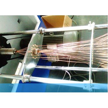 Quality PLC Control Automatic 7500W Double Twist Bunching Machine For Wire for sale