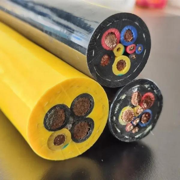 Quality EPR Insulation CPE Outer Sheath Kevlar Reinforcement Layer Strong Wear-Resistant And Tensile-Resistant Mining Cable for sale