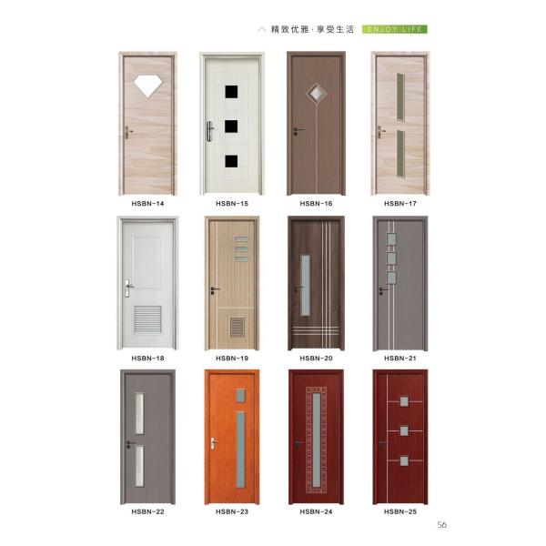 Quality Large Sized WPC Hollow Door With Customizable Veneer 2500mm Max X 1100mm X 45mm for sale
