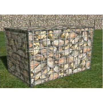 Quality Durable Gabion Box / Hot Dipped Galvanized Wire For Soil Protection Box Size for sale