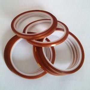 Quality PI-055 Polyimide Kapton Tape Heat Resistant Insulation Silicone Adhesive for sale