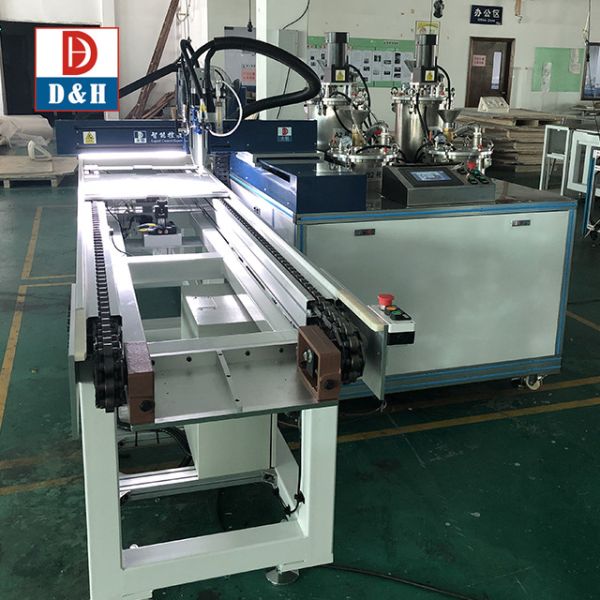 Quality Automatic Double Potting System Mixing Gluing Machine with 2 Systems in 1 for sale