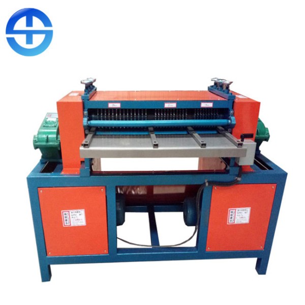 Quality 380v Radiator Recycling Machine Waste Car Radiator Separator With Shredder for sale