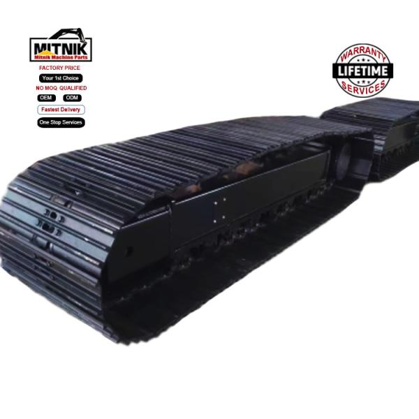 Quality 10T Steel Track Side Frame Chassis Systems Construction Parts for Heavy-Duty Projects for sale