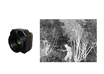 Quality Uncooled Focal Plane Arrays Thermal Camera Core 50Hz Frame Rate 67g for sale
