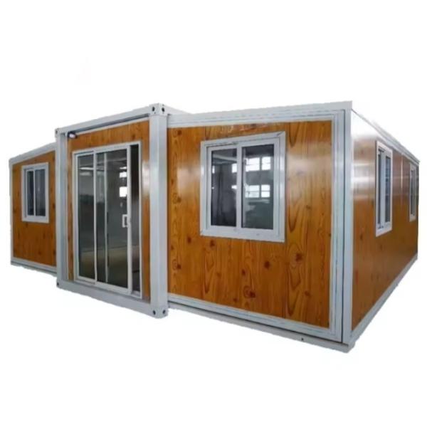Quality Fast Build Standard Double Wings Folding Expandable Container House Movable for sale