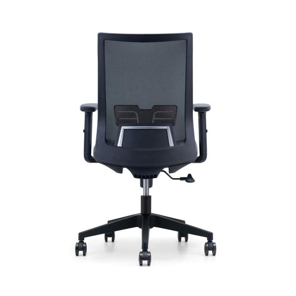 Quality Modern Design Style Fabric Mid-back Mesh Office Executive Chair with 2D Arm for sale
