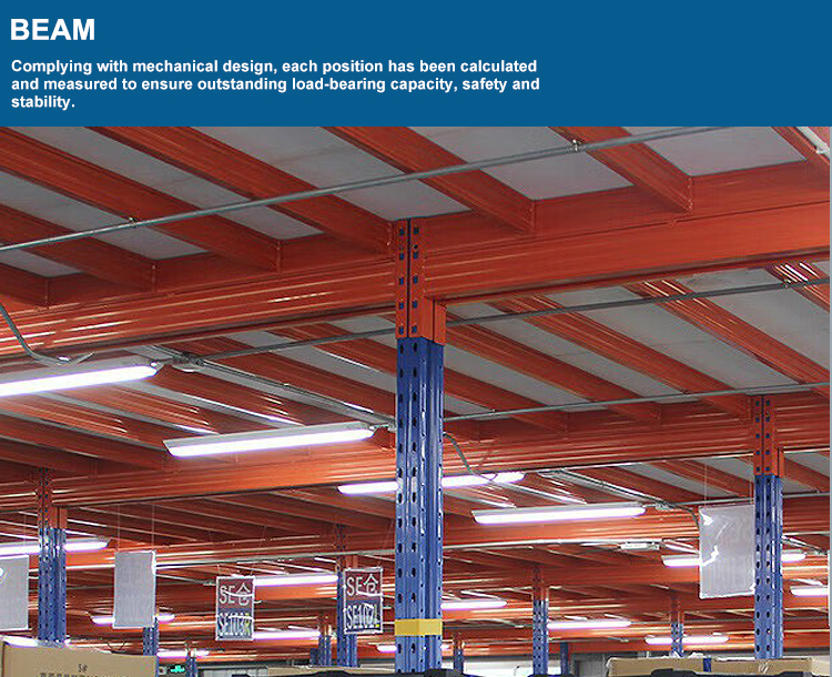 Supper Quality Factory price Q235 Customized Adjustable Leveling Feet Warehouse Pallet Racking Easy to Install Made in Turkey