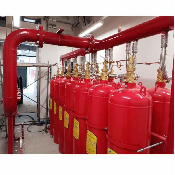 Quality High Safety Red FM200 Cylinder Heptafluoropropane HFC 227ea Gas Suppression System for sale