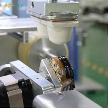 Quality 10 Pcs/Min Servo Semi Automatic Pad Printing Machine For Car Model Toy for sale