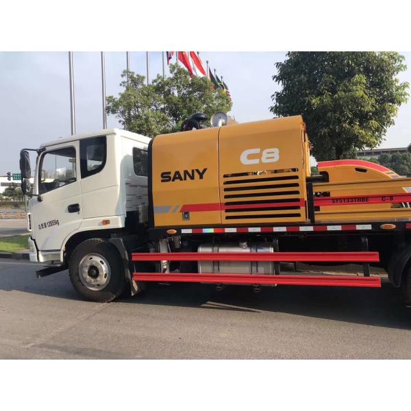 Quality Shacman Chassis Used Concrete Line Pump SYM1161T DFL1120B Engine for sale
