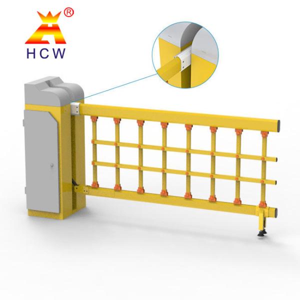 Quality LED Boom Parking Lot Swing Gates Heavy Duty Wireless Remote Control for sale