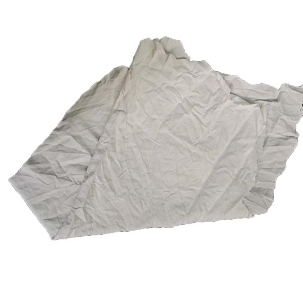 Quality Low Lint 25Kg/Bale 100cm White Cloth Rags for sale