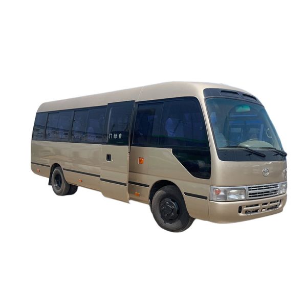 Quality Toyota Coaster 19-29 Seats Sliding Windows and Doors Coaster Bus for Smooth Journeys for sale