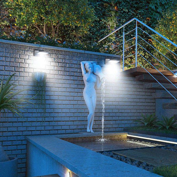 Quality IP65 Rating Garden Lamp for Outdoor Solar Sensor Wall Light and Led Solar Steet for sale