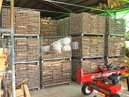 Quality Foldable Supermaket Electro Zinc Plated Wire Mesh Storage Containers for sale