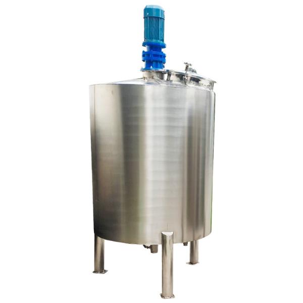 Quality Stainless Steel Liquid Blending Jacketed Mixing Tank Electric Heating for sale