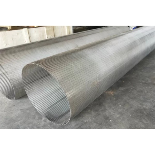 Quality Wire Wrapped Johnson Well Screens SS304 375mm Diameter 2.95m Length for sale