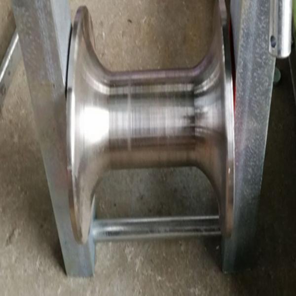 Quality 20KN Nylon Sheave ABC Cable Stringing Roller Aerial Cable Roller Pulling for sale