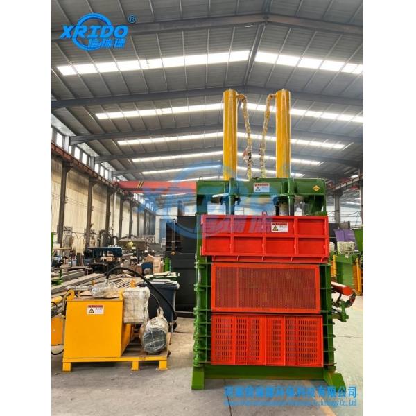 Quality High Productivity Waste Tire Baler Press Vertical Baler Machine for Retail and for sale