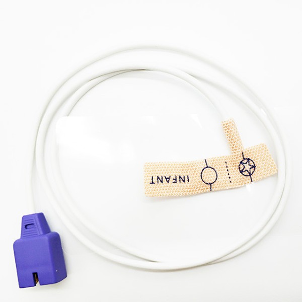 Quality Nellco Pediatric Finger Disposable SPO2 Sensors LW600 Digicare PVC Cable Material 9pin for sale