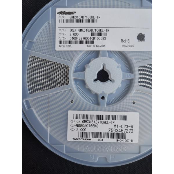 Quality GMK316AB7106KL-TR 10μF 16V MLCC X5R 1206 ±10% Tol Low ESR -55°C to +85°C AEC for sale