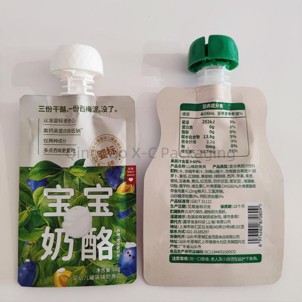 Quality Custom Shaped Plastic Bags For Packaging , Moisture Proof Liquid Pouch Packaging for sale