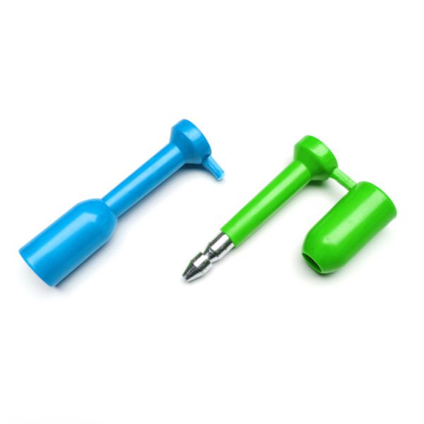 Quality ABS Plastic Bolt Seal White Unit Weight 53.49g for Security Container Customized for sale