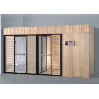 Quality Sauna Combined Steam Room For Hotel Use With Customization for sale