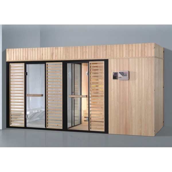 Quality Sauna Combined Steam Room For Hotel Use With Customization for sale
