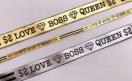 Quality Customized Print Satin Grosgrain Ribbon with Logo For Wrapping Decoration for sale
