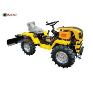 Quality OEM Small Diesel Garden Tractors 4x4 Multifunction Tractor With Soil Leveler for sale
