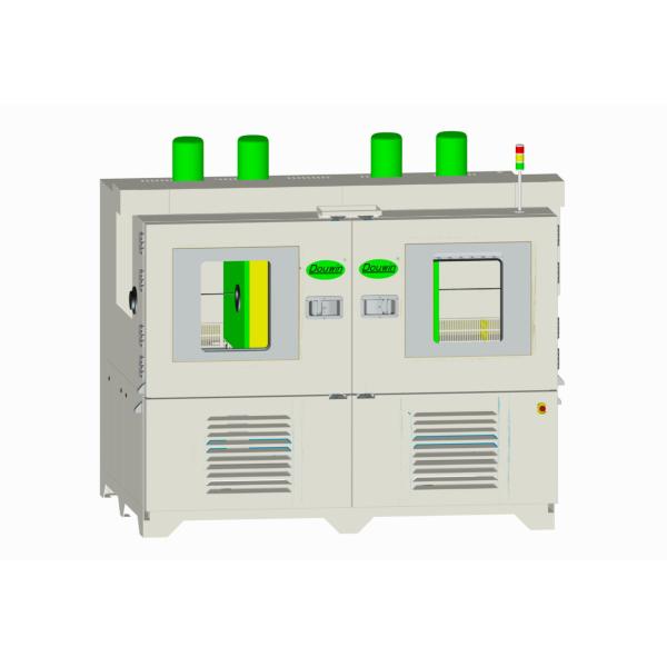 Quality Two Box Thermal Shock Test Chamber Stable Walk In , 100L Shock Testing Machine for sale