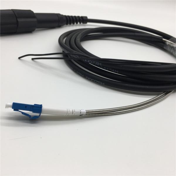 Quality LSZH Jacket CPRI Fiber Cable Waterproof With PDLC DLC FTTA Connector for sale