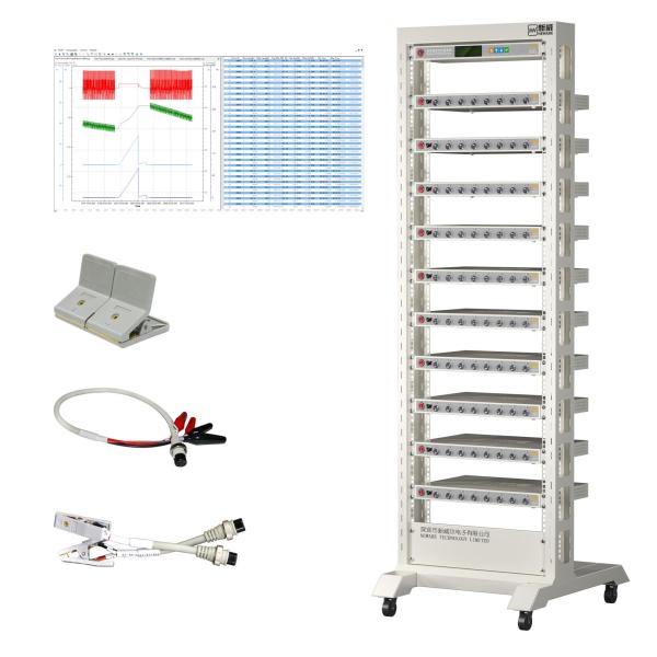 Quality MYSQL Database Battery Cell Cycler 5V10mA Charge Discharge Test for sale