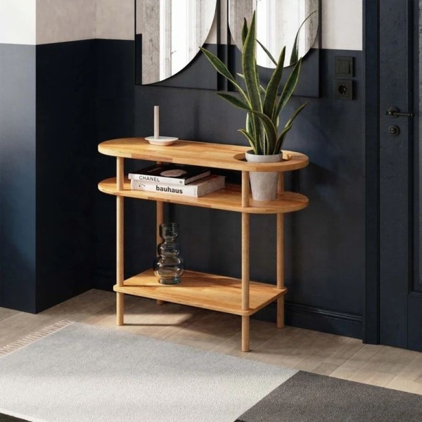 Quality Specific CONSOLE TABLE Solid Wood Nature Table for Customization Home Entrance for sale