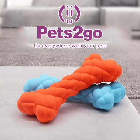 Quality bone shaped 166x64mm Pets2go Pet Chew Toys for sale