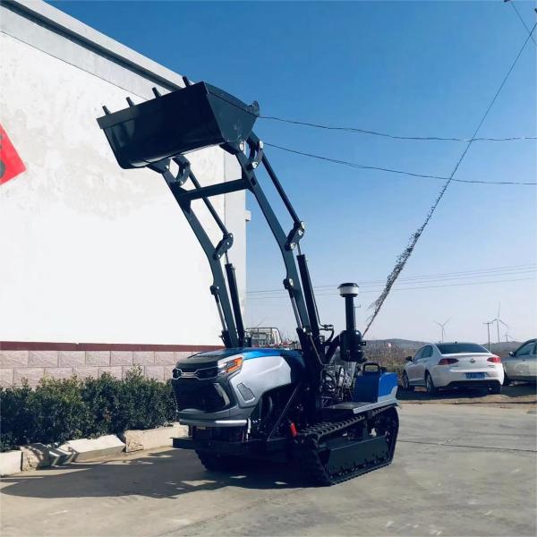 Quality Diesel Engine Crawler Track Tractors 50HP 60 HP With Loader for sale