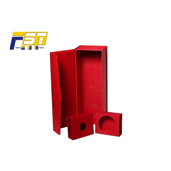 Quality Rectangle Handmade High End Printed Cardboard Boxes Recyclable Silk Lamination for sale