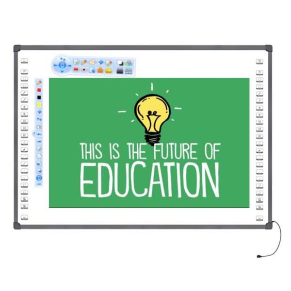 Quality 85'' Optical Interactive Whiteboard Finger Touch Whiteboard For Classroom for sale