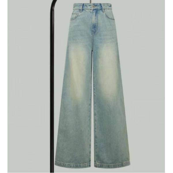 Quality Loose-fit wide-leg design with mid-high waist for sale