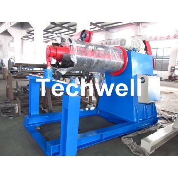 Quality Custom Hydraulic Auto Recoiler Curving Machine With 0 - 15m/min Rewind Speed for sale